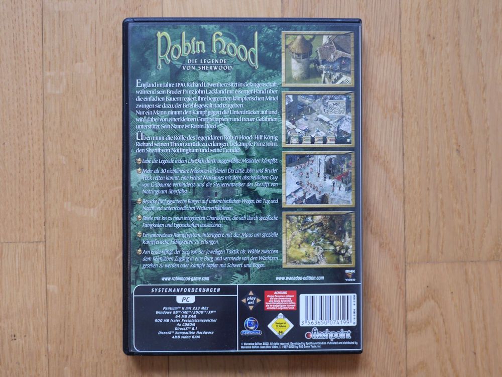 Robin Hood PC Game (Gebraucht) in Dietwil für CHF 2 – mit Lieferung auf ...
