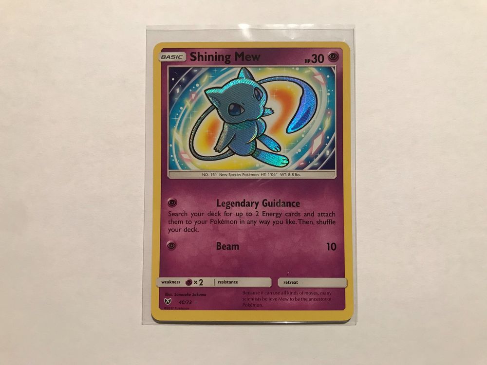 Shining Mew Shining Legends EN (Gebraucht) in Hagendorn für CHF 45 ...