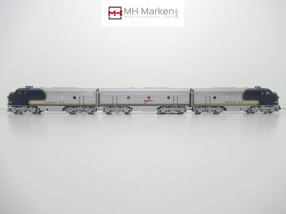 Märklin 3662 Diesellok GM EMD F7 Santa Fe AC / Digital / HO (Gebraucht ...