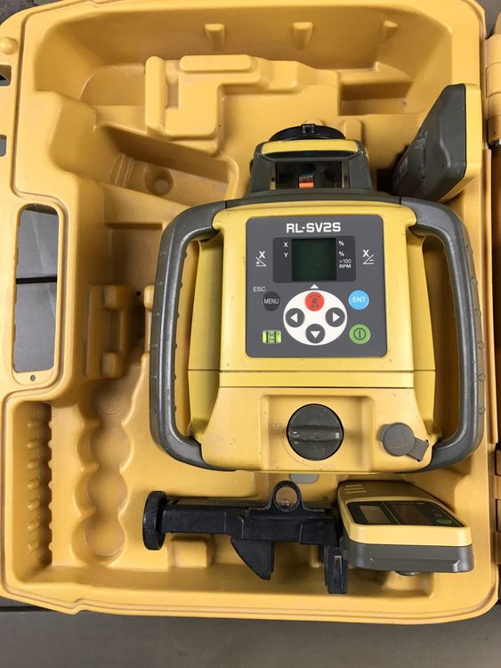 Topcon RL-SV2S Laiser Baustellenlaiser, Kreuzlinien Laiser (Gebraucht ...