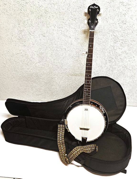5-String Banjo HARLEY BENTON mit Etui (neuwertige (Occ.) (Gebraucht) in ...