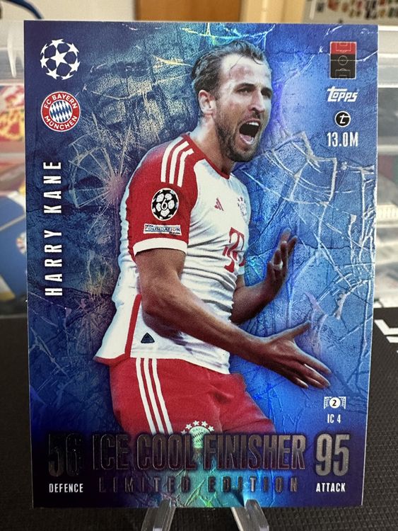 Topps Harry Kane Sammelkarte Ice Cool Finisher 95 (Gebraucht) in Elgg ...