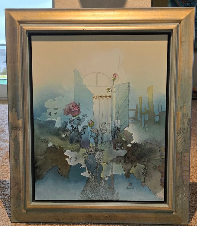 Original Ölgemälde von Carl-Heinz Lieck, schön gerahmt (Gebraucht) in ...