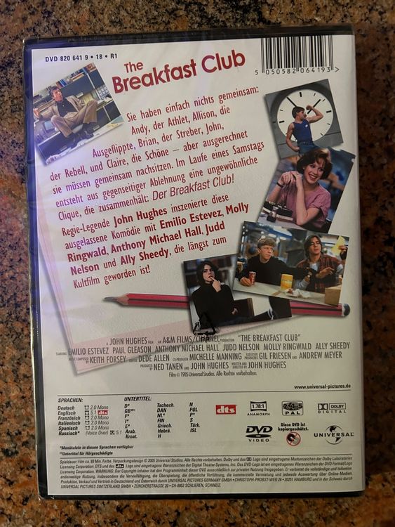 The Breakfast Club DVD | Kaufen auf Ricardo