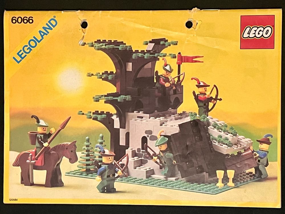 LEGO 6066 Camouflaged Outpost (jg 1990) / Castle Forestmen (Gebraucht ...