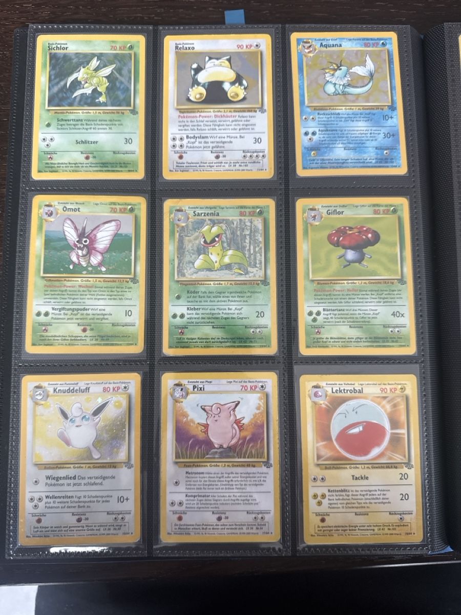 Pokemon Karten Sammlung, Jungle Komplett! Selten! (Gebraucht) in ...