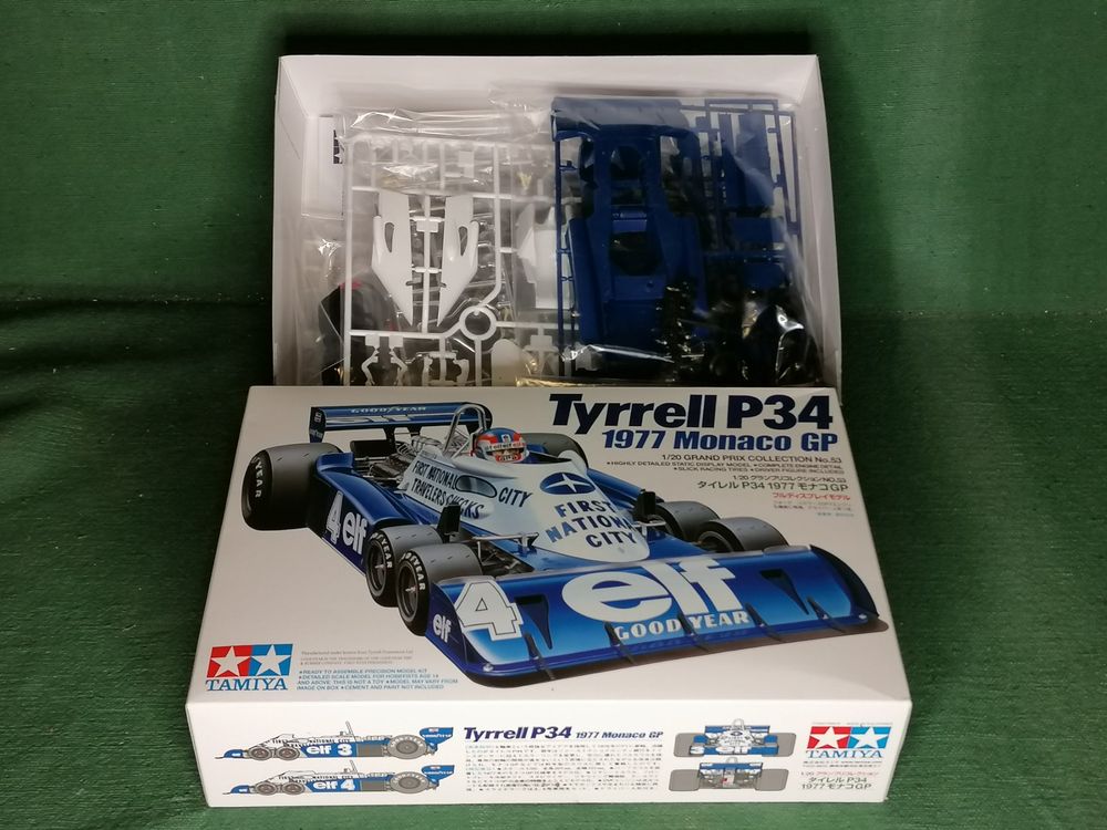 TAMIYA "Tyrell P34 1977 Monaco GP" (Neu und originalverpackt) in für ...