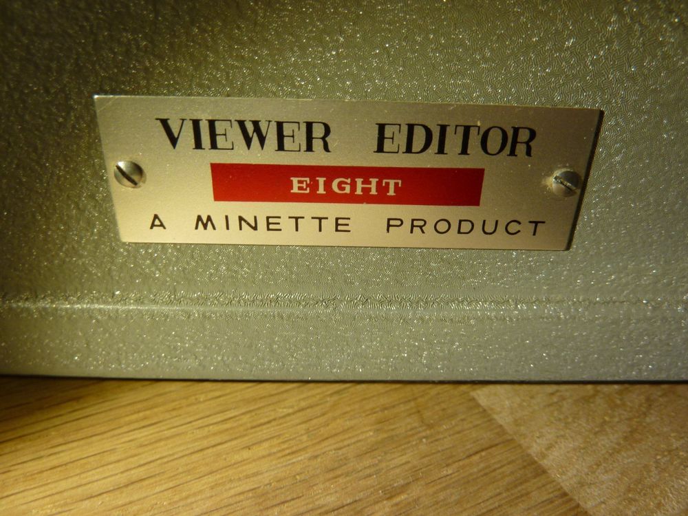 Super 8 Minette Viewer Editor Eight Film Betrachter (Gebraucht) in ...