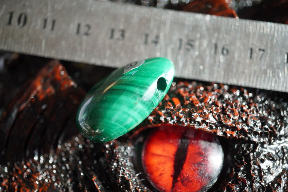 Malachit stein Tropfen Anhänger Gelocht inkl porto (Neu und originalverpackt) in Eschenbach SG ...