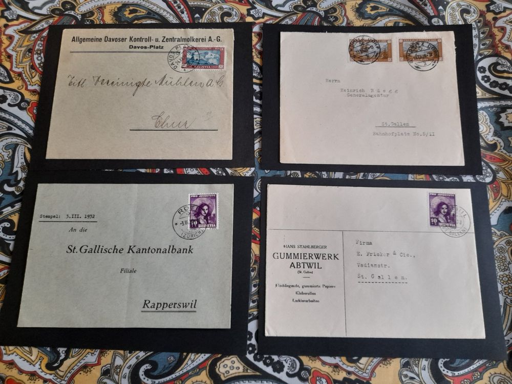 Vier alte Briefe 1929 - 1933 Pro Juventute | Kaufen auf Ricardo