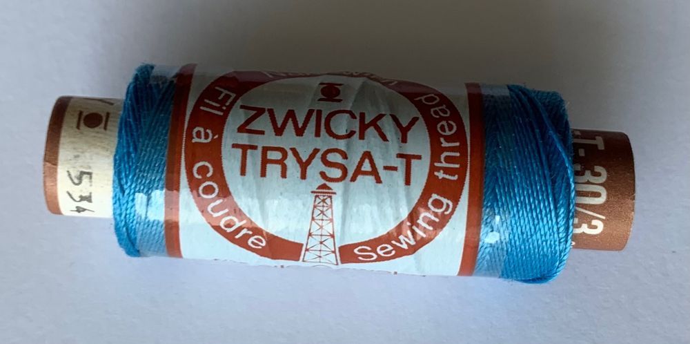 Zwicky Trysa-T 30/3 60m Nähzwirn, Blau N°534 (Neu (gemäss Beschreibung ...