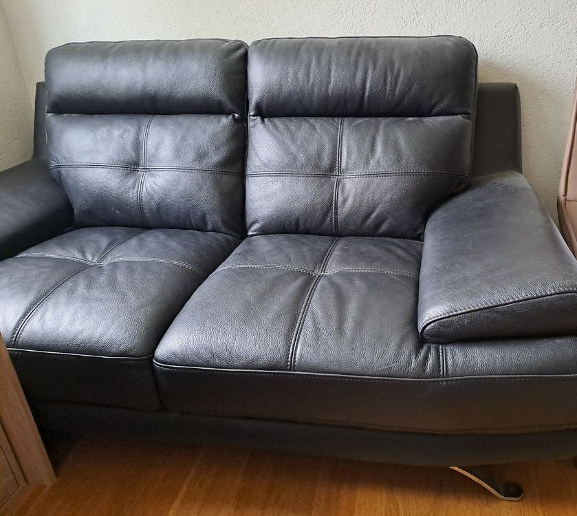 2er Sofa Leder von Ikea | Kaufen auf Ricardo