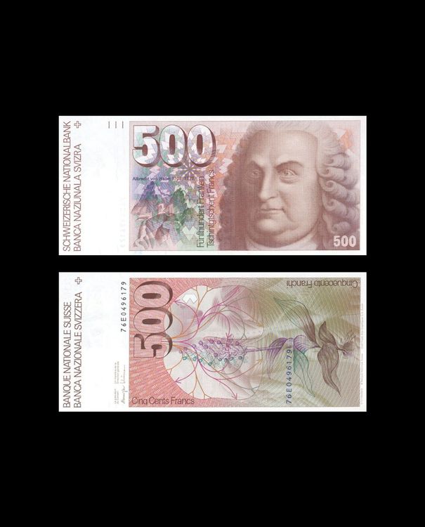 500 Fr. Banknote CH Serie 6 (Replica) | Kaufen auf Ricardo