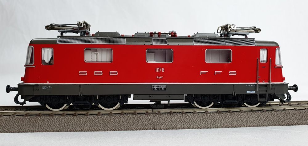 Fleischmann 4342 SBB Re 4/4 II rot digital, OVP, Bastler (Defekt) in ...