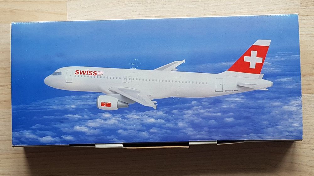 Swiss Flugzeugmodell A 320 Swissair | Kaufen auf Ricardo