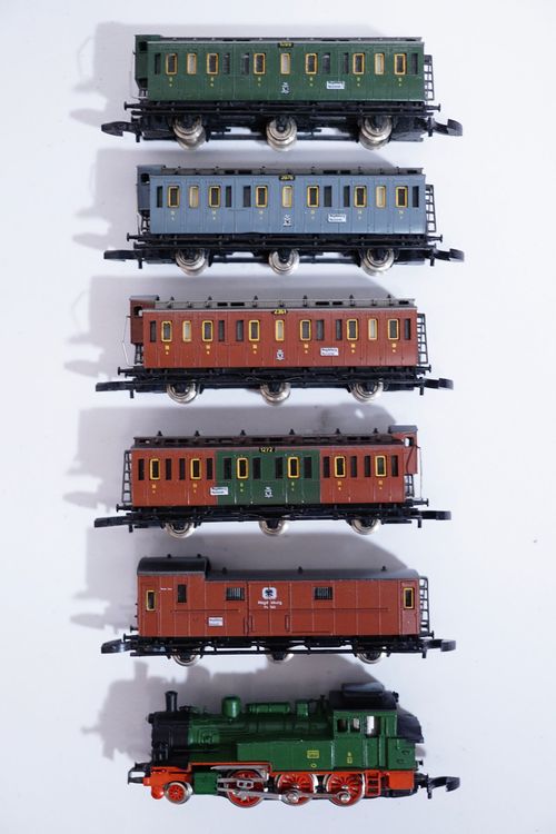 6œ Märklin 8104 Personenzug der Preußischen Staatsbahn | Kaufen auf Ricardo