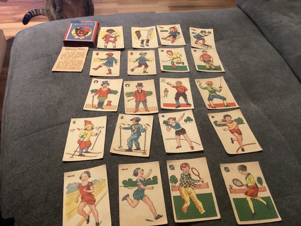 ALTES SCHWARZER PETER KARTENSPIEL (Gebraucht) in Liestal für CHF 10 ...