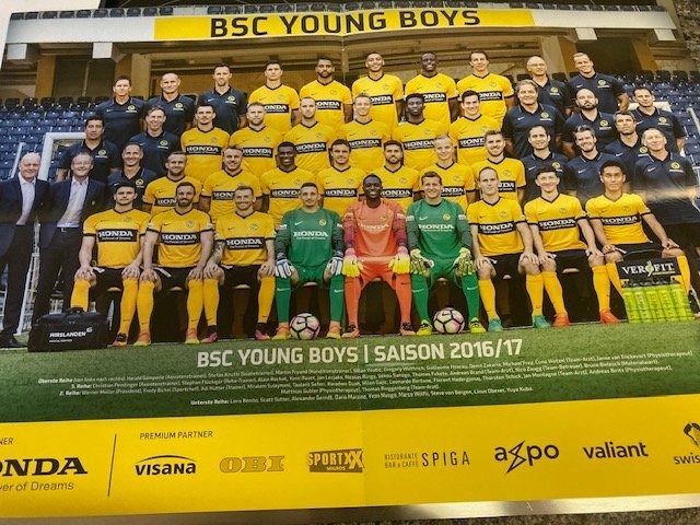 Yb Poster Saison 2016/17 gefaltet guter Zustand | Kaufen auf Ricardo