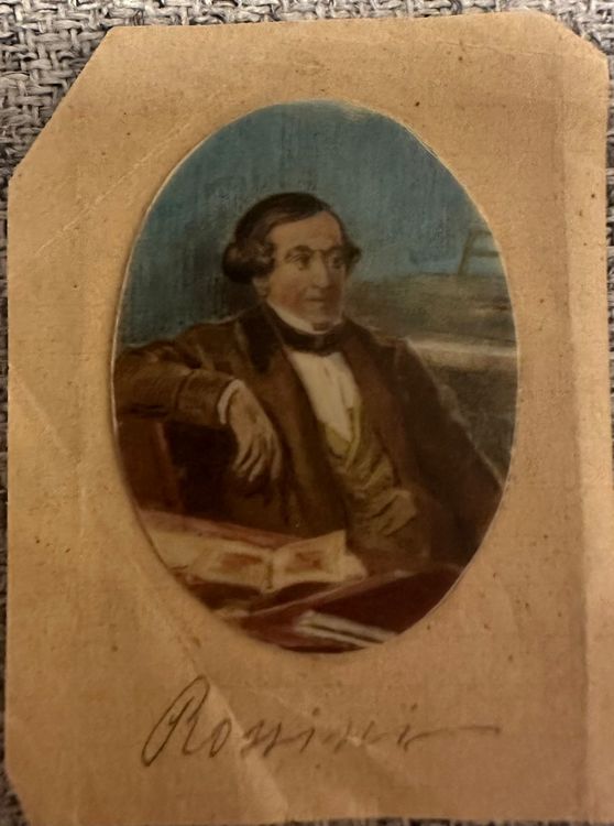 Antike Miniatur Gemälde von eine Mann (Gebraucht) in Hochdorf für CHF 5 – mit Lieferung auf ...