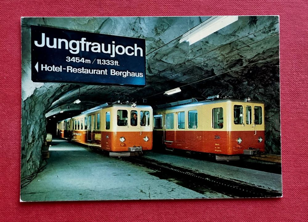 Jungfraubahn - Jungfraujoch - Station - Photo Gyger (Gebraucht) in Rothrist für CHF 2.8 – mit ...