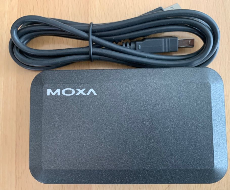 MOXA - UPort 2210 ohne Zubehör - 2 Port RS-232 USB to Serial (Gebraucht ...