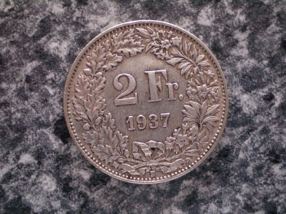 2 Fr.1937 !!! Rar !!! ab 1.- !!! (Gebraucht) in Dierikon für CHF 7 – mit Lieferung auf Ricardo ...