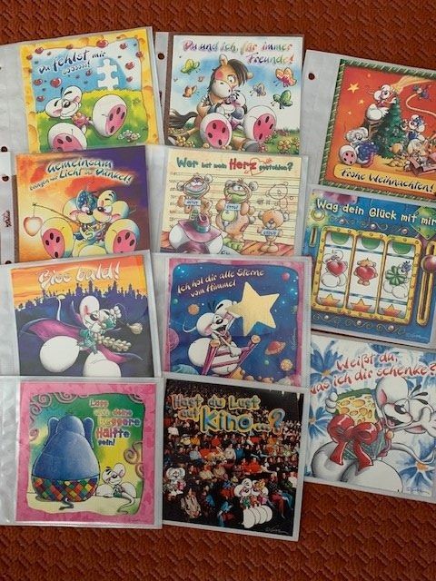 11 DIDDL Karten - neu; einzeln in Klarsicht-Mäppli, s schön | Kaufen ...