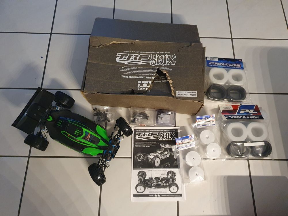 Tamiya 49401 TFR 501X Buggy mit LRP Brushless Set 6.5Turn (Gebraucht ...