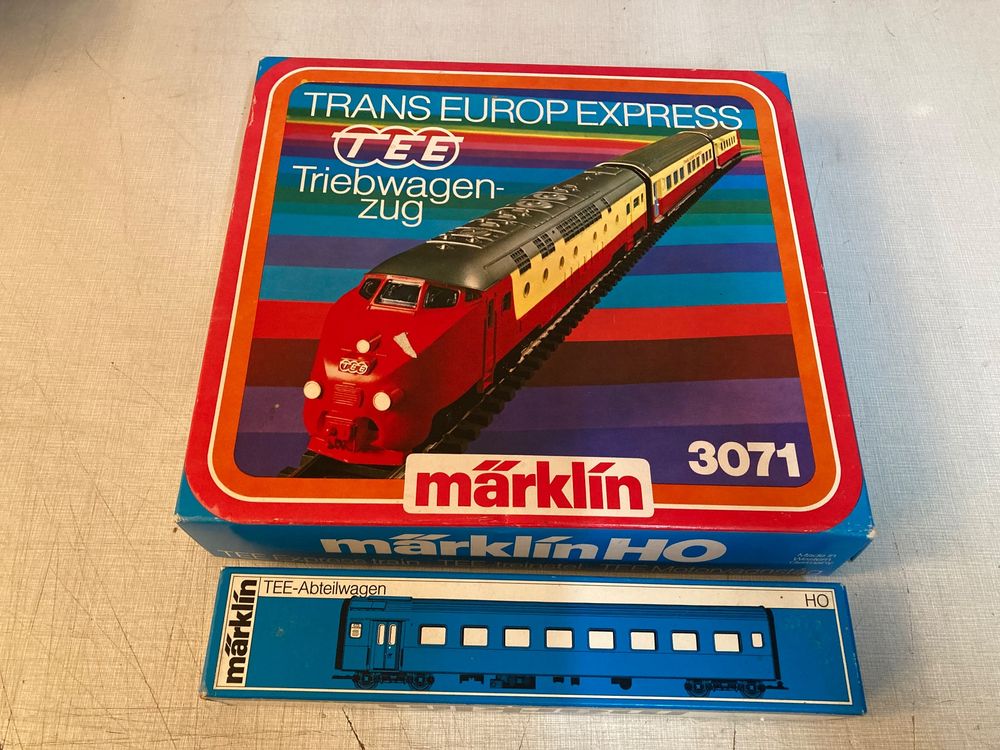 Märklin TEE 4-teilig HO 3071/4071 Analog! | Kaufen auf Ricardo