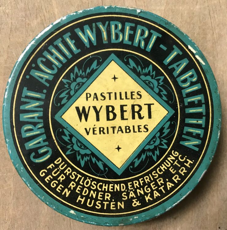 Antike Dose Blechdose Wybert Tabletten 6 cm (Gebraucht) in Rothrist für ...