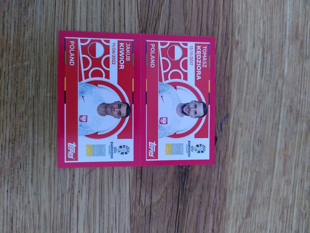 ~POL 6 / POL 7 - Topps Euro 2024 Sticker | Kaufen auf Ricardo
