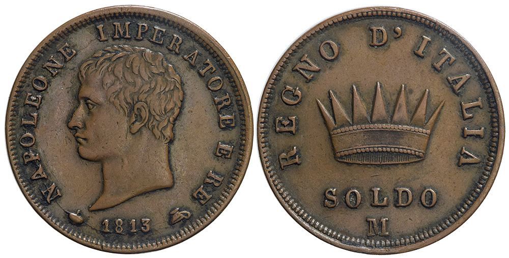 Napoleon Soldo 1813 Mailand AE (Gebraucht) in Chiasso für CHF 70 – mit ...