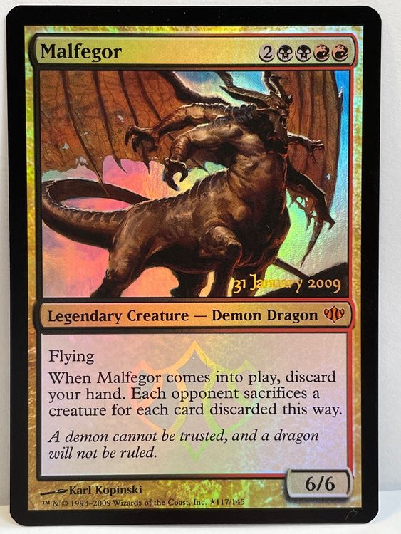 Magic The Gathering - Malfegor (Neu (gemäss Beschreibung)) in Reinach ...