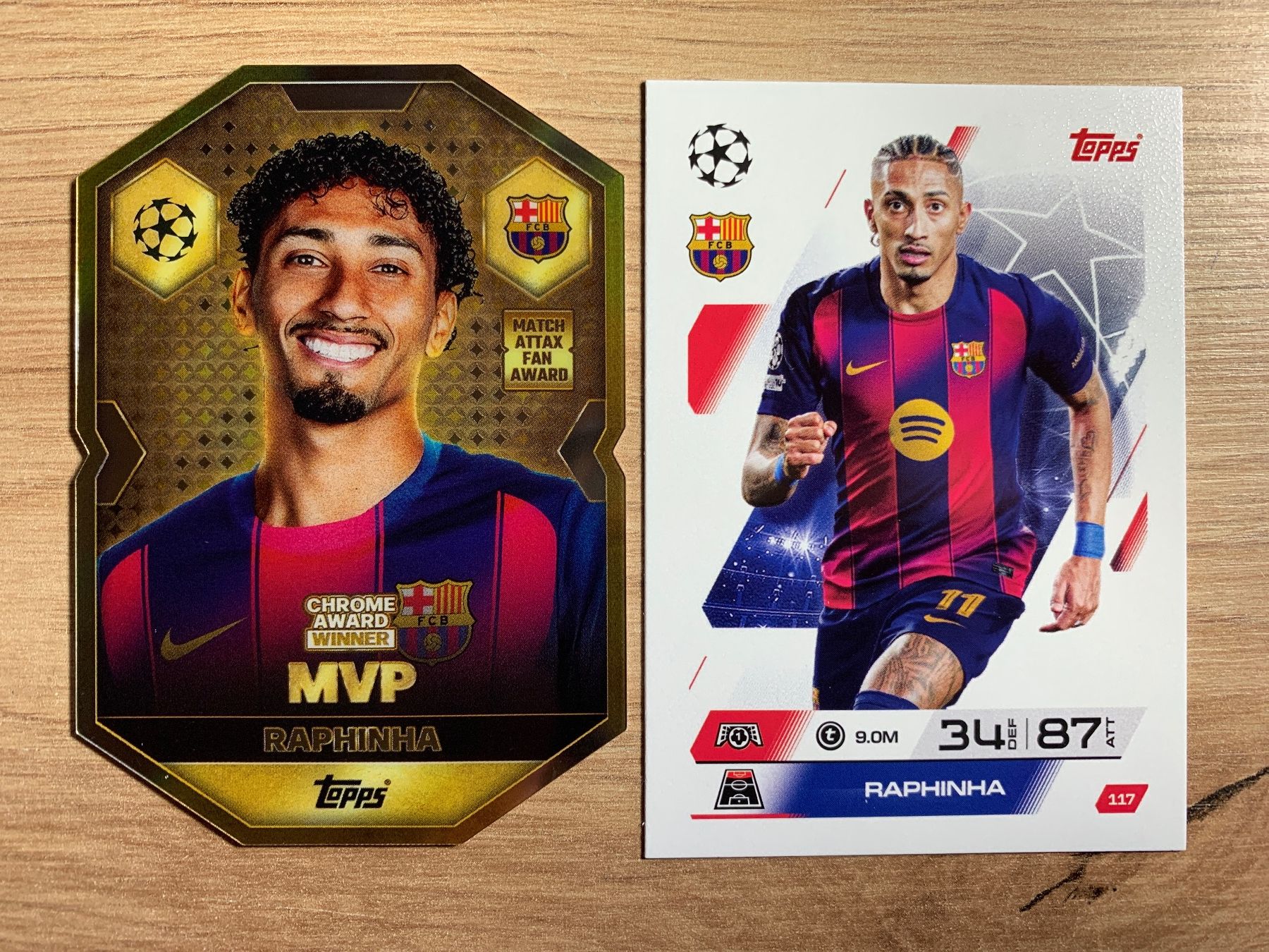 Soccer Raphinha MVP / Base Match Attax 25/26 🔥 (Gebraucht) in Netstal für CHF 5 – mit Lieferung ...