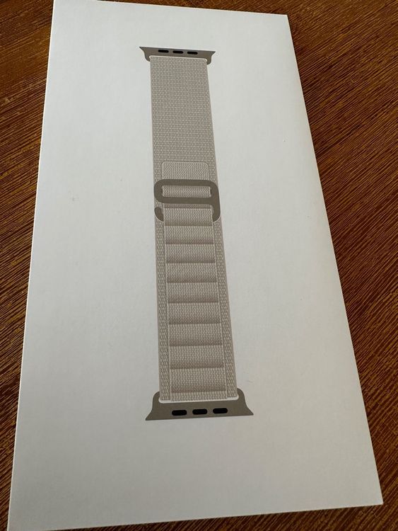 Apple Watch Ultra Band 49mm Starlight Alpine Loop (Gebraucht) in ...