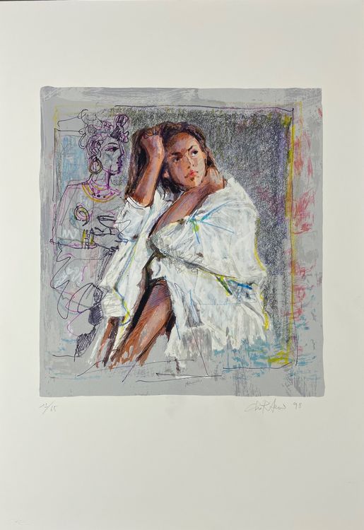 Christoph Aerni (1954) Lithographie Handsigniert (Gebraucht) in Root ...