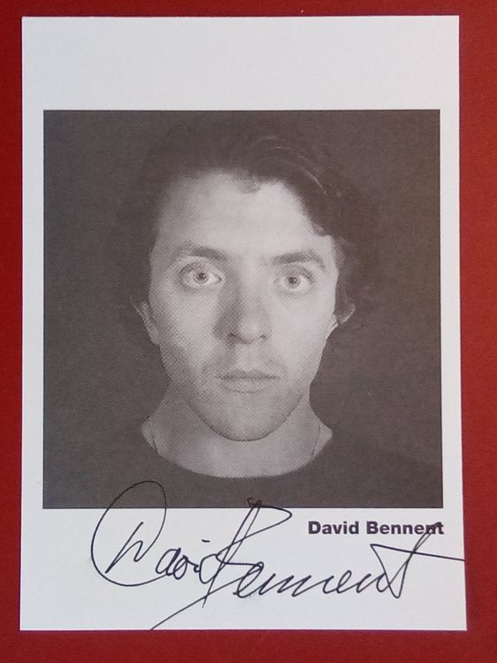 David Bennent Autogramm Fotopostkarte 10x15cm | Kaufen auf Ricardo