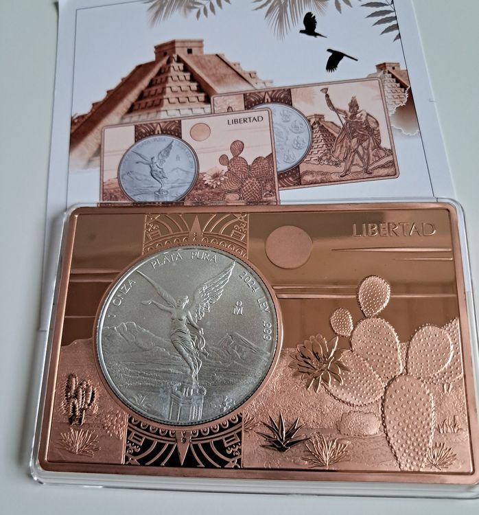 1 OZ Silber Libertad 2024 in Münzbarren (Neu und originalverpackt) in Weinfelden für CHF 89 ...