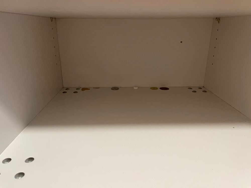 2 Meubles de rangement blanc à roulettes, parfait état! (55) (Defekt ...