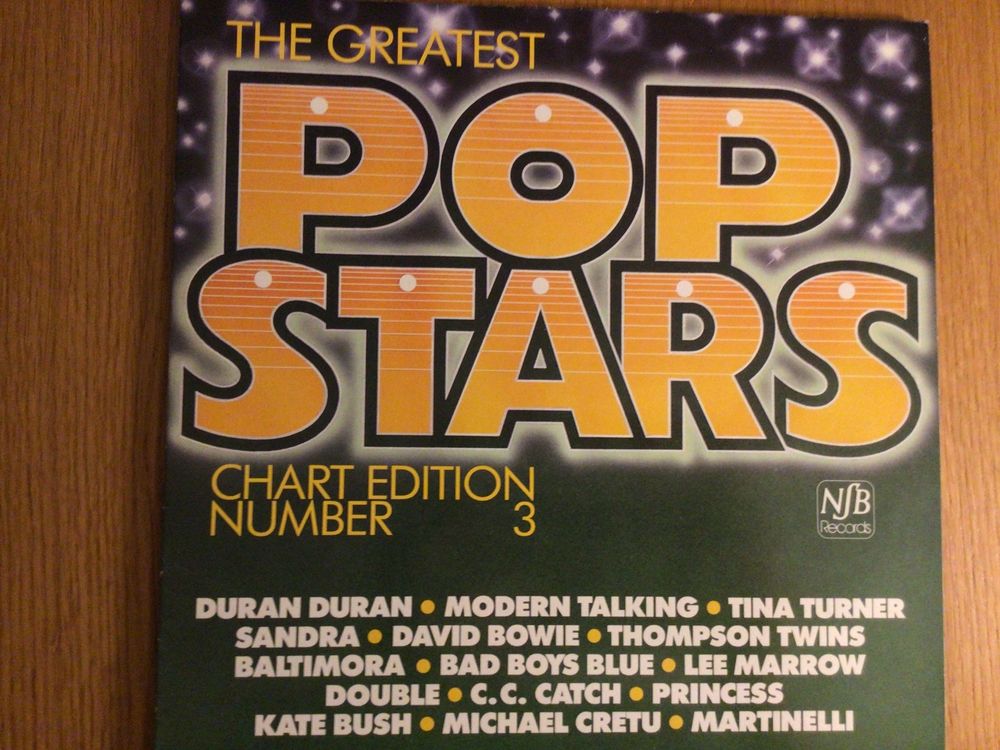 POP STARS, CHART EDITION 1,2 &3. 1984 - 1985, 3 Lps | Kaufen auf Ricardo