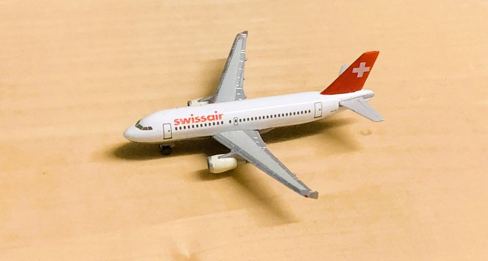 Swissair Modell Airbus A319-100 Herpa Wings 1:500, mit OVP | Kaufen auf Ricardo