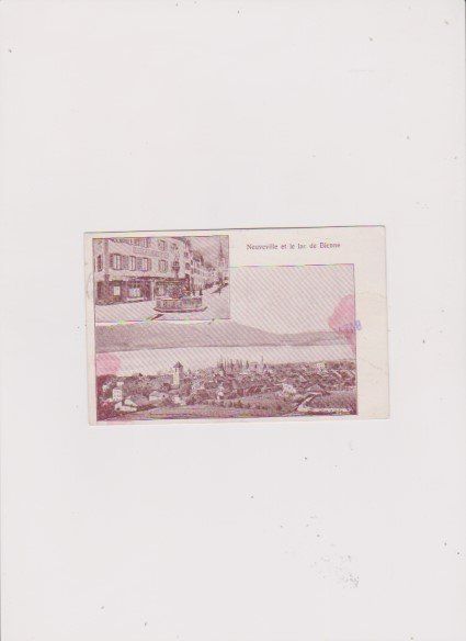 La Neuveville - lac de Bienne 1914 | Kaufen auf Ricardo