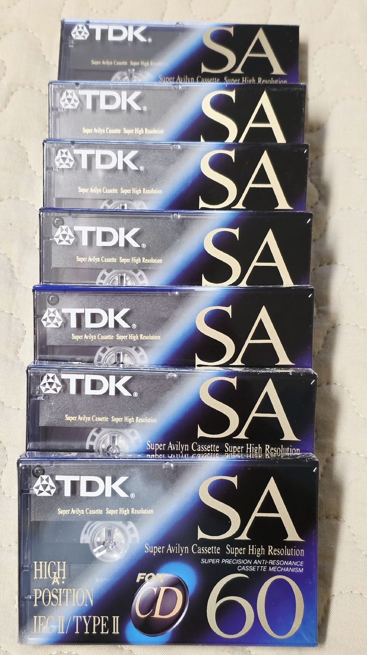 💥TDK"SA-60"💥 top audio kassetten type II (Neuf avec emballage d'origine) à LAUSANNE pour CHF 7.5 ...