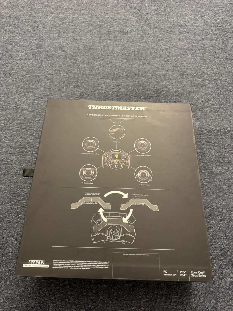 Thrustmaster Ferrari SF1000 Formula Wheel - Like New! (49) (Neu (gemäss ...