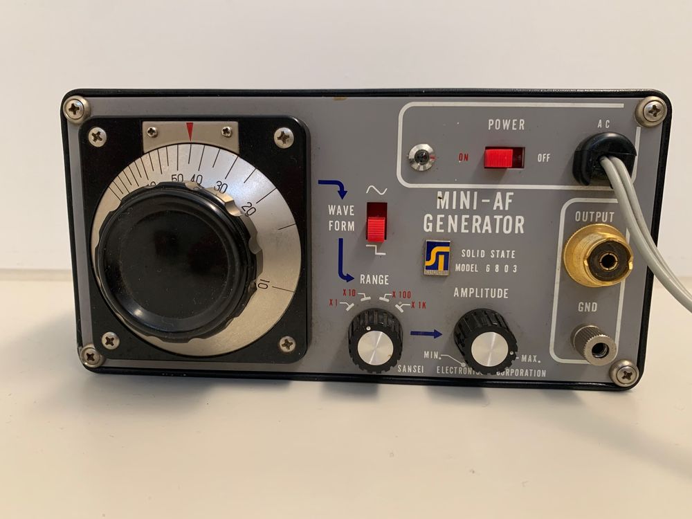 Vintage Mini AF-Generator Solid State Mod. 6803 | Kaufen auf Ricardo