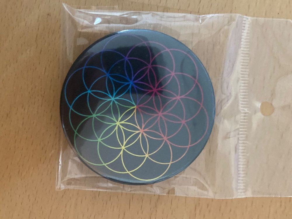 Coldplay Pin Anstecker Rock Punk Metal Pop (Neu (gemäss Beschreibung ...