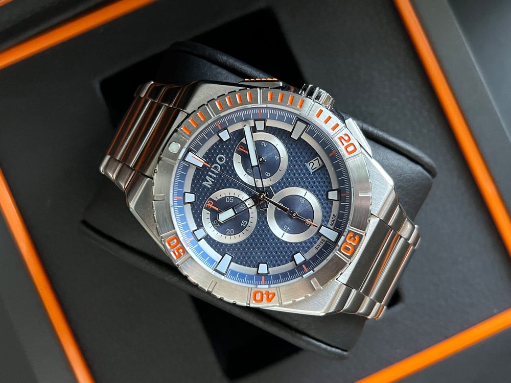 Mido Ocean Star Sport Chronograph Box & Papiere - Pre-Owned (Gebraucht) in Suhr für CHF 300 ...