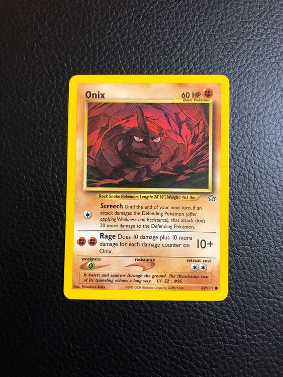 Neo Genesis Onix 69/111 Ab 1 | Kaufen auf Ricardo