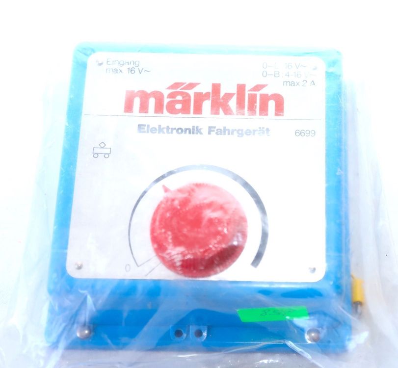 MÄRKLIN ELEKTRONIK FAHRGERÄT N°6699 (Neu (gemäss Beschreibung)) in ...