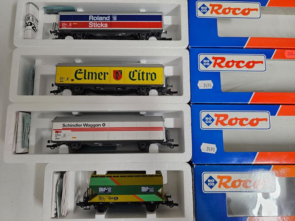 ROCO 4 wagons CFF dès1.-fr | Kaufen auf Ricardo